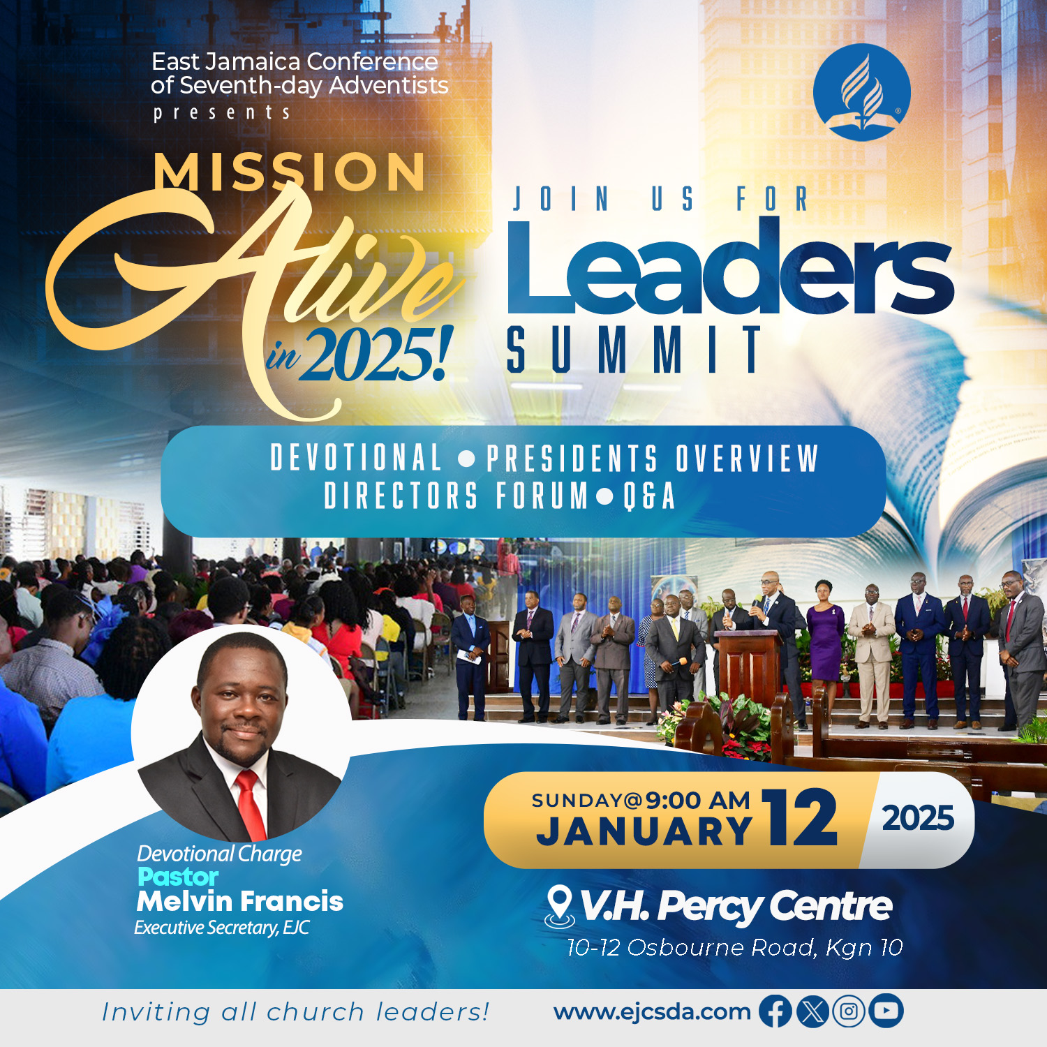 East Jamaica Conference of Seventh-day Adventists :: Leaders Summit 2025