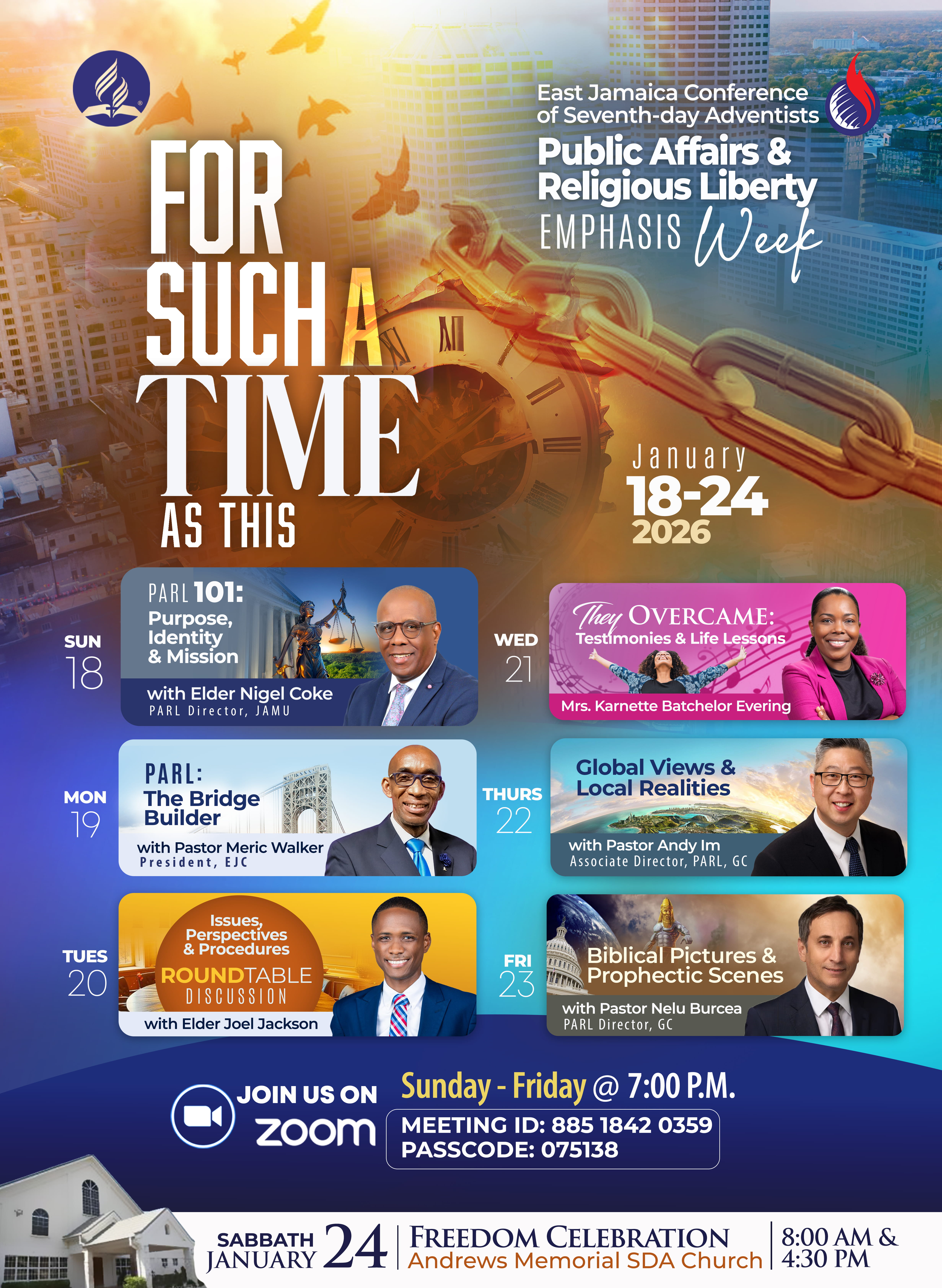 East Jamaica Conference of Seventh-day Adventists :: PARL Emphasis Week ...